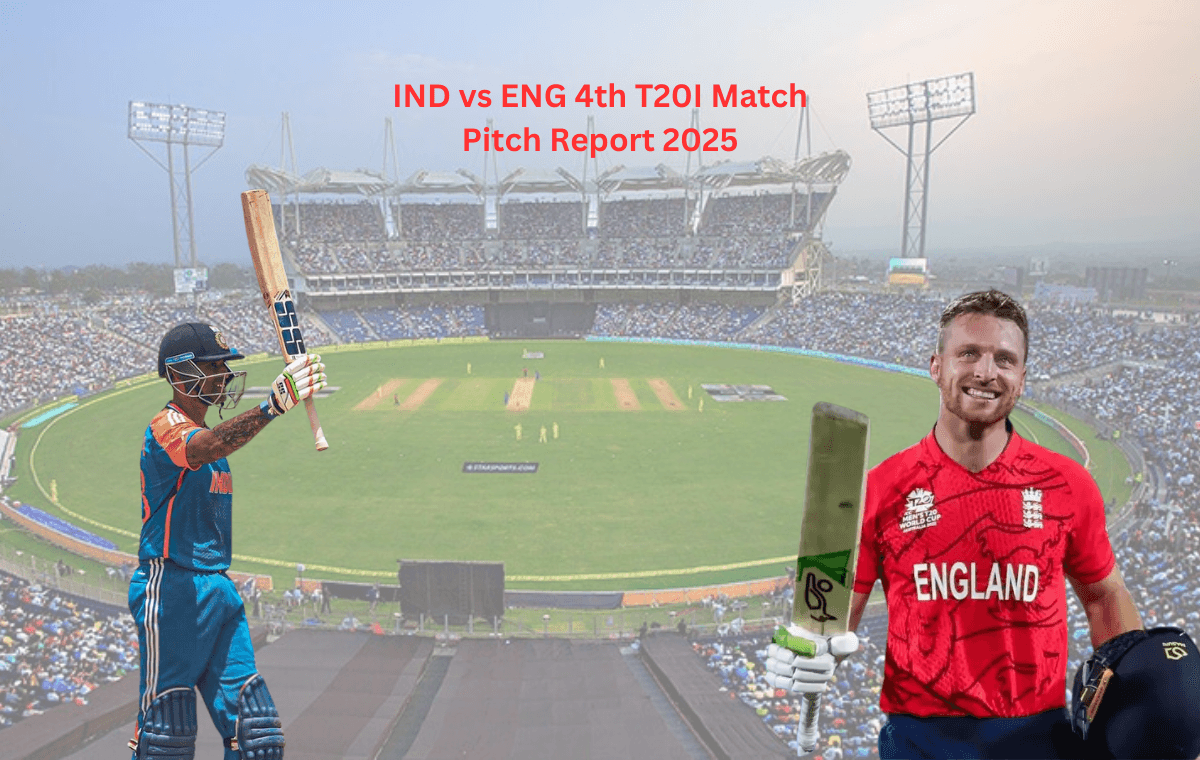IND vs ENG 4th T20I Match Pitch Report 2025: Where to Watch, and Live ...