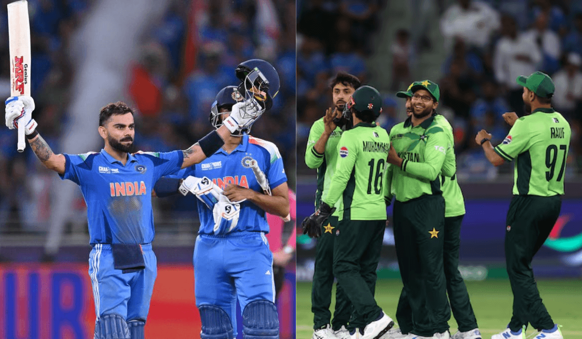Pakistan vs India, Champions Trophy 2025 Full Scorecard, Group A 5th ...