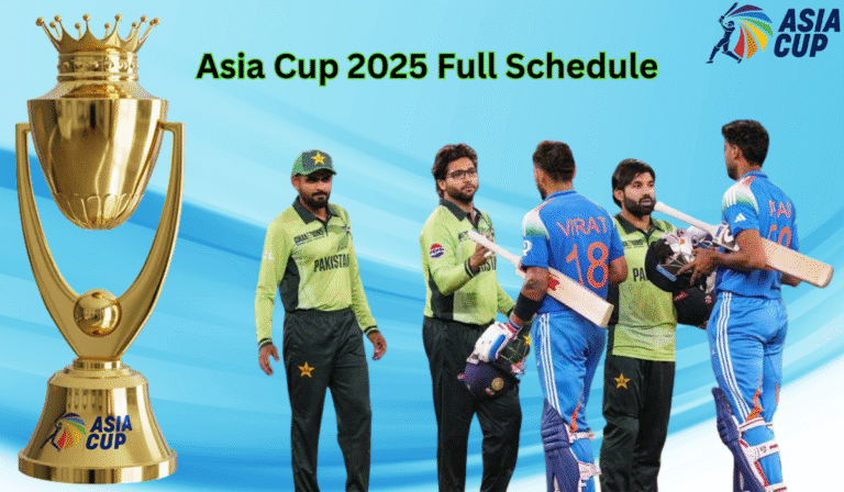Asia Cup 2025 - Full Schedule & Matches Results