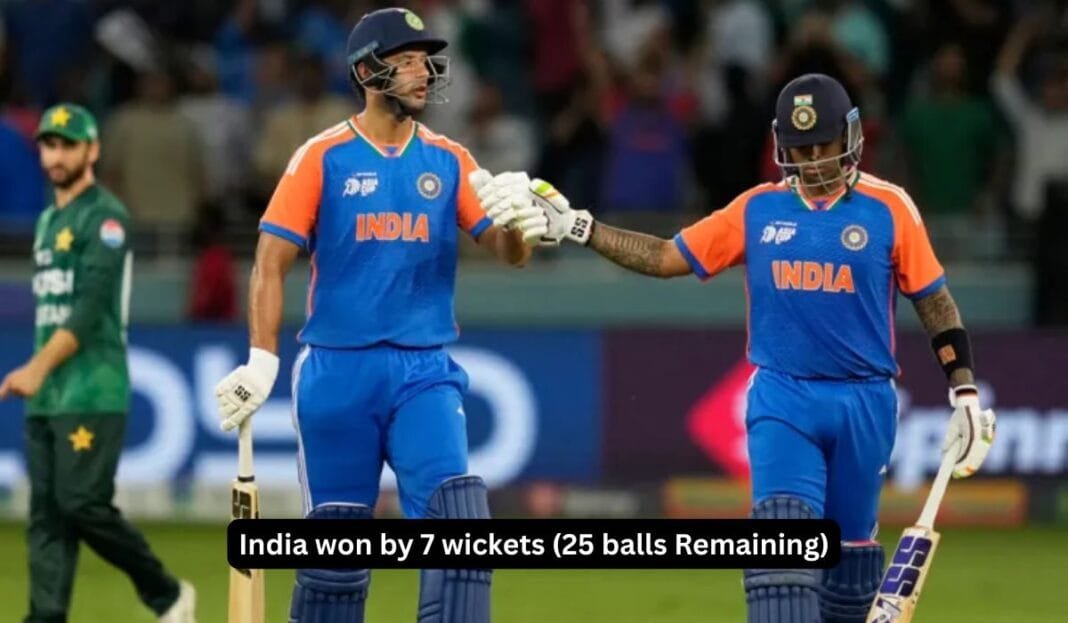 India vs Pakistan, 6th Match, Group A at Dubai, Asia Cup 2025, Sep 14